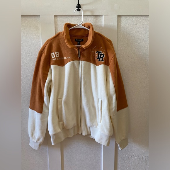 True Religion | Jackets & Coats | True Religion Winter White And Orange ...